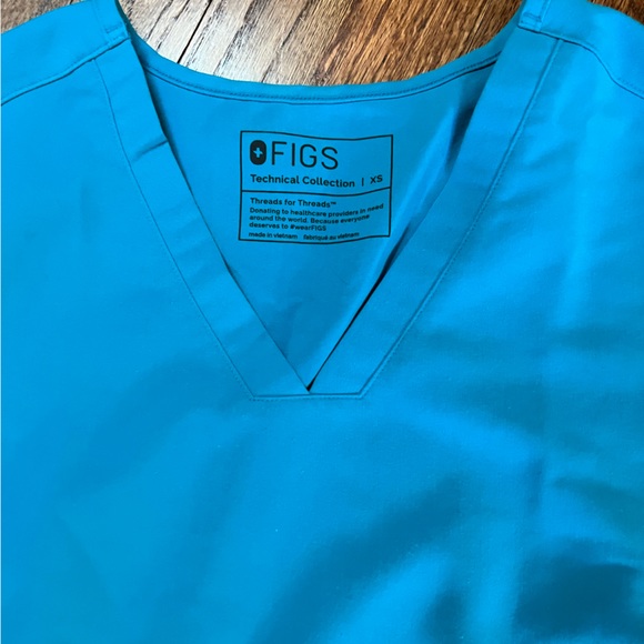 Other | Figs Teal Scrub Top Rare Color | Poshmark